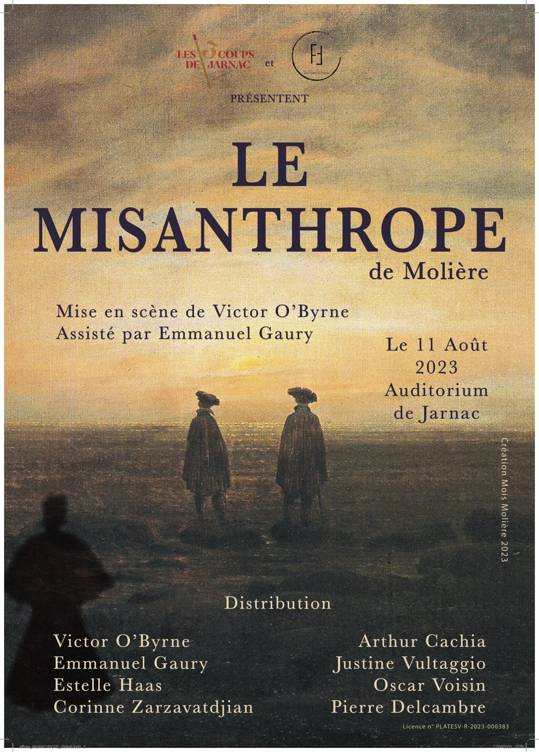 LE MISANTHROPE - Les 3 Coups de Jarnac